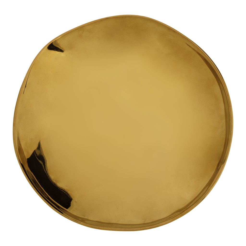Good Morning plate Ø21 cm - Gold (set of 4) – PAND40